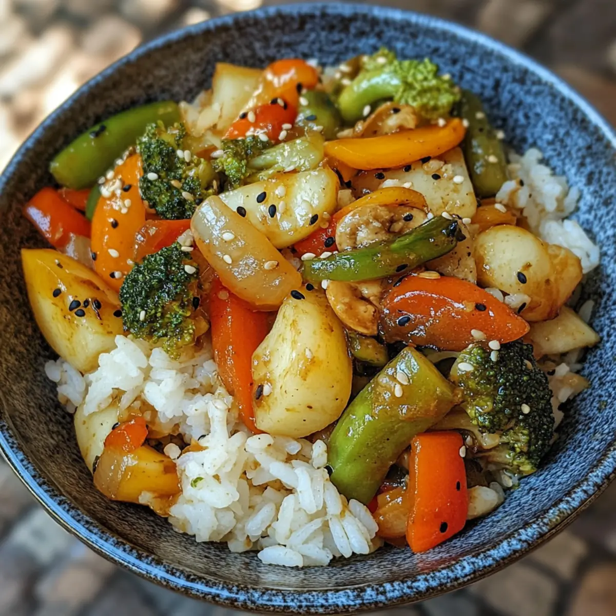 Easy Budget Veggie Stir-Fry with Rice That Bursts with Flavor - My ...