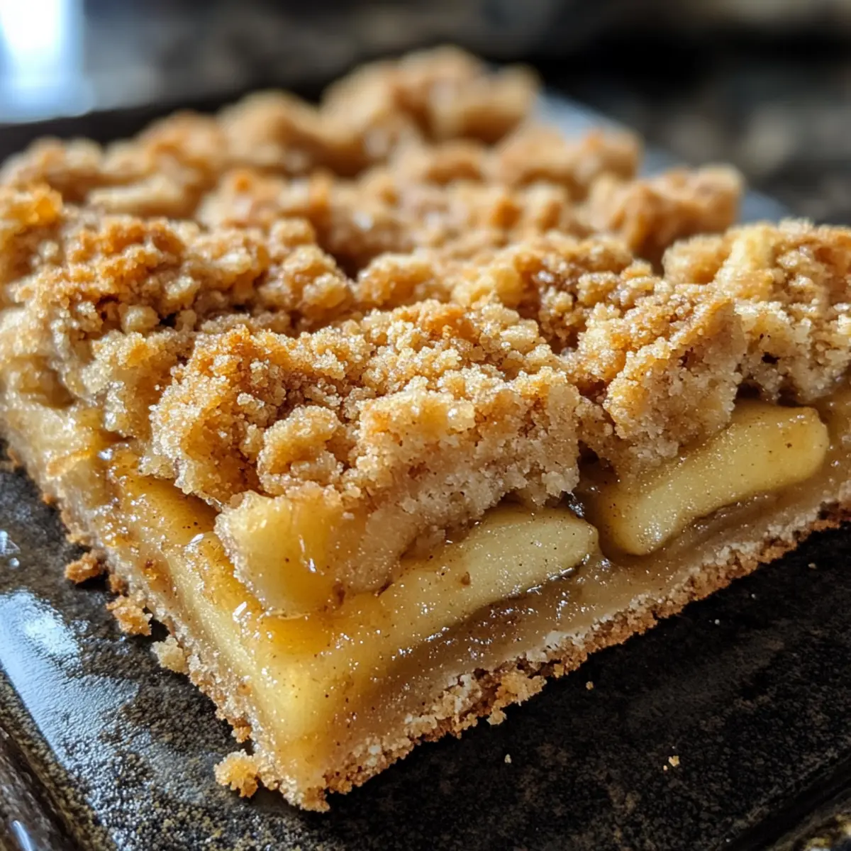 Easy Baked Apple Crumble Squares with a Sweet, Buttery Twist - My ...