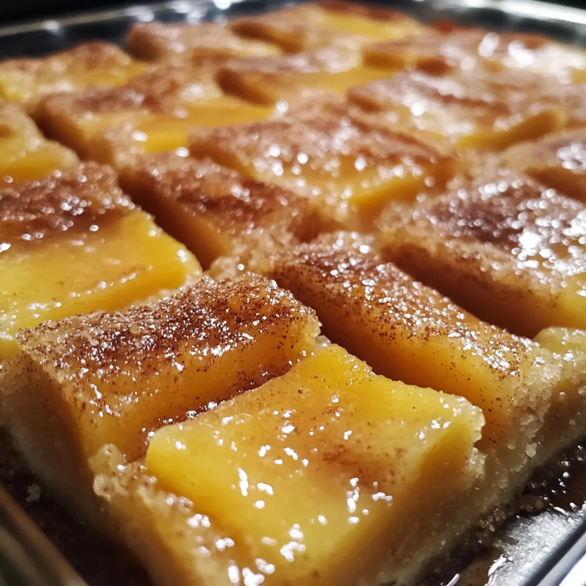Easy Baked Peach Cinnamon Squares That’ll Wow Your Taste Buds - My Tasteful Recipes