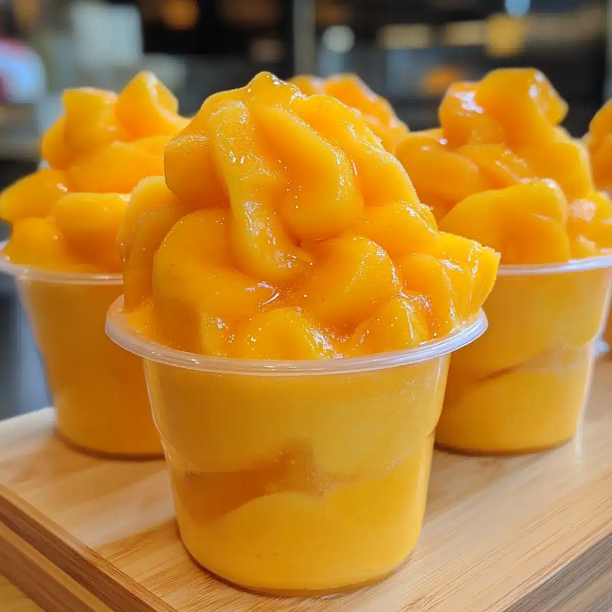 Easy Frozen Mango Yogurt Cups: A Refreshing Homemade Treat - My Tasteful Recipes