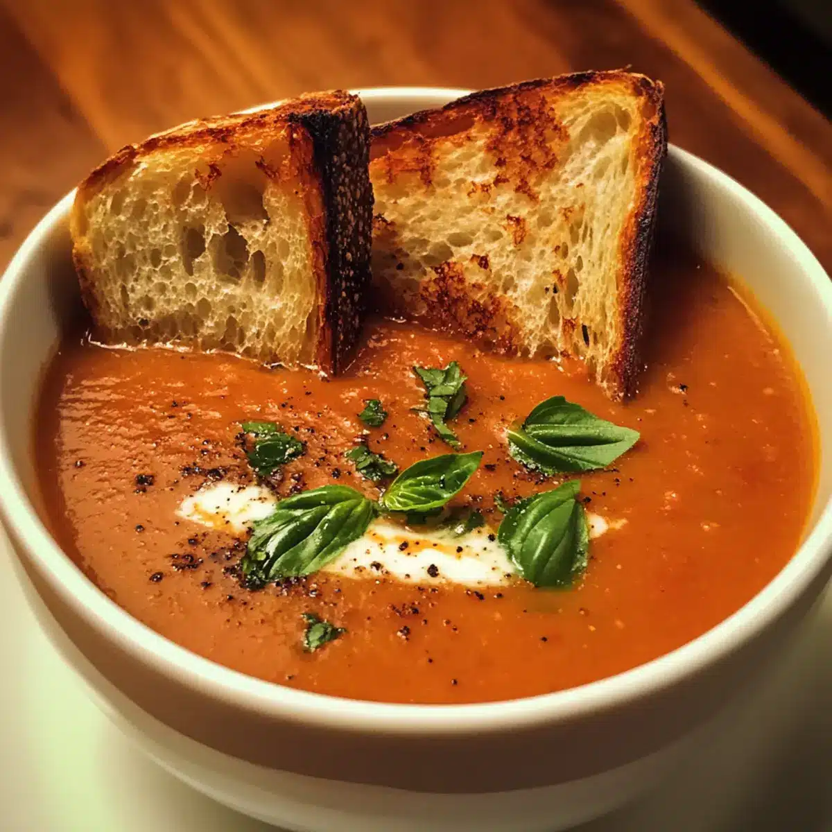 The Best Creamy Roasted Tomato & Basil Soup You'll Love - My Tasteful ...